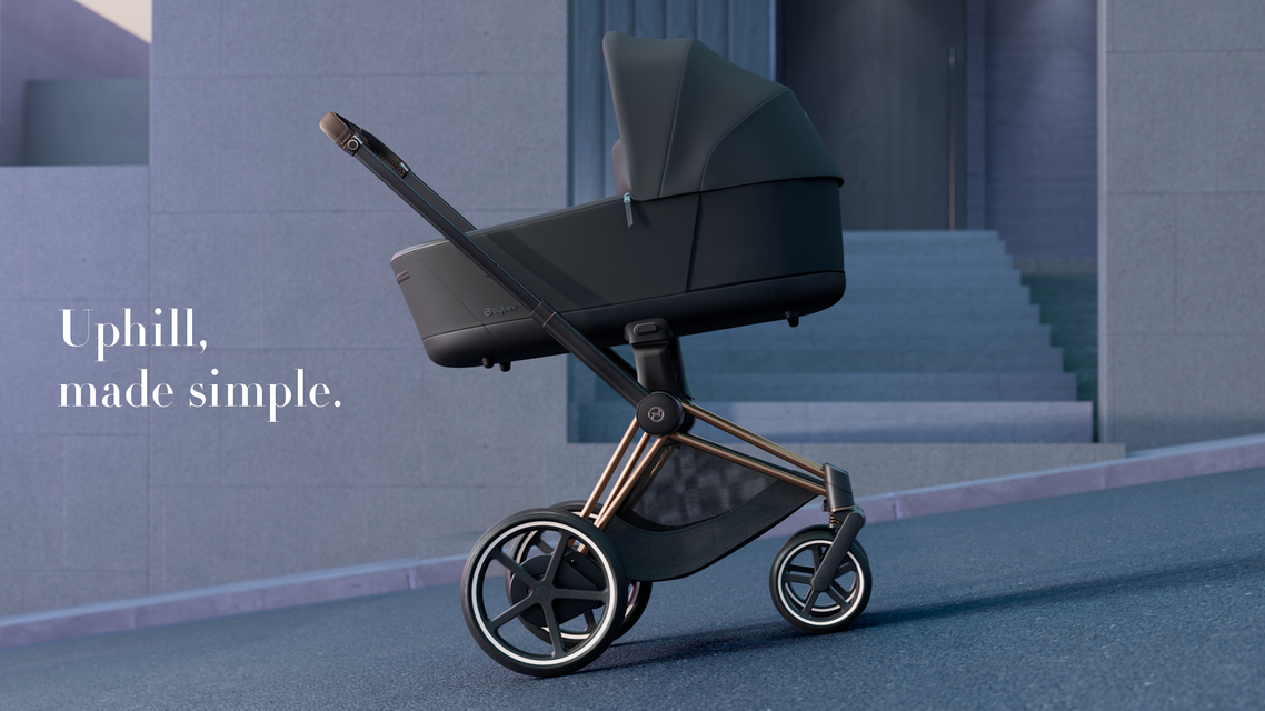 CYBEX e-Priam Platinum Stroller | Buy Online