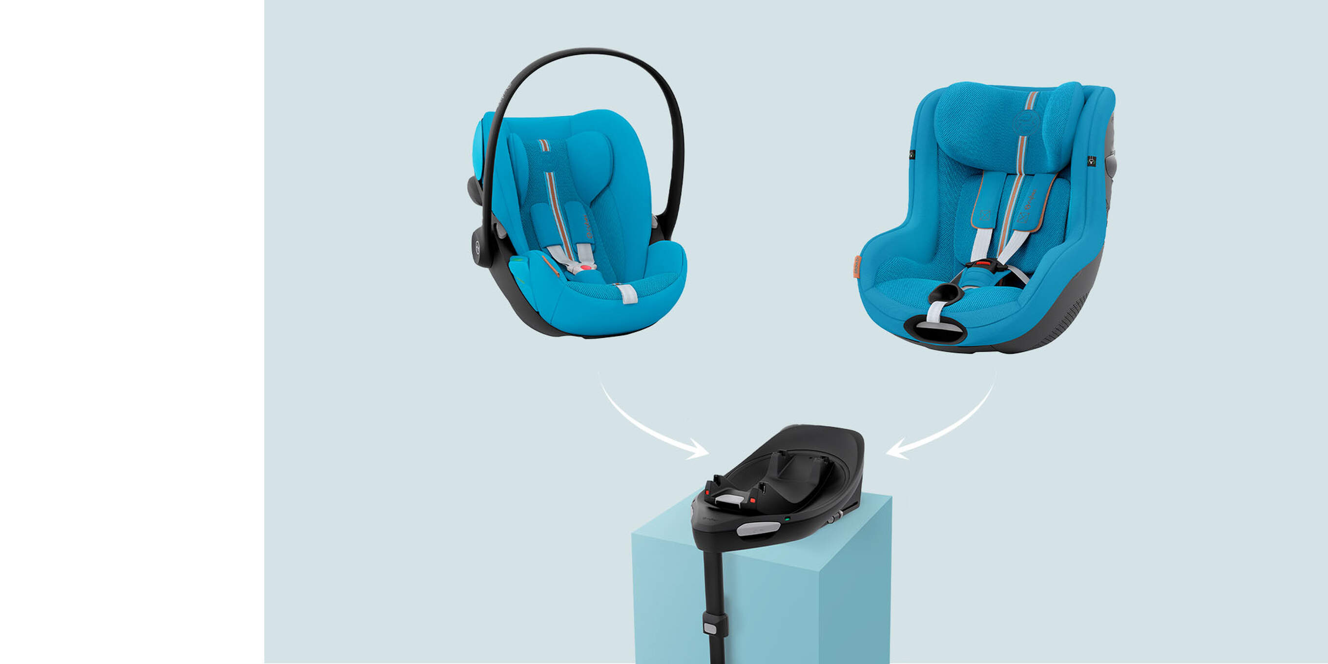 CYBEX Cloud G i-Size Babyschale ׀ Sicherheit mit 1 Click