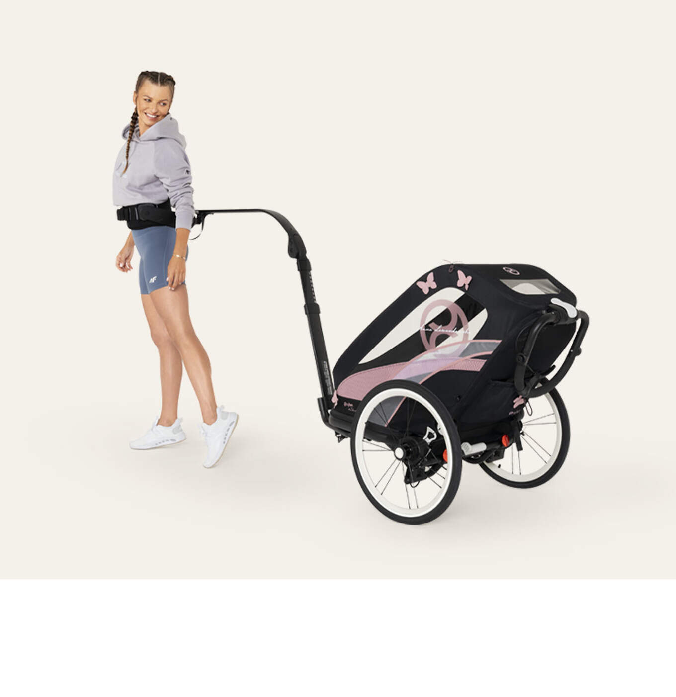 La collection CYBEX par Anna Lewandowska : Poussette jogging et ...