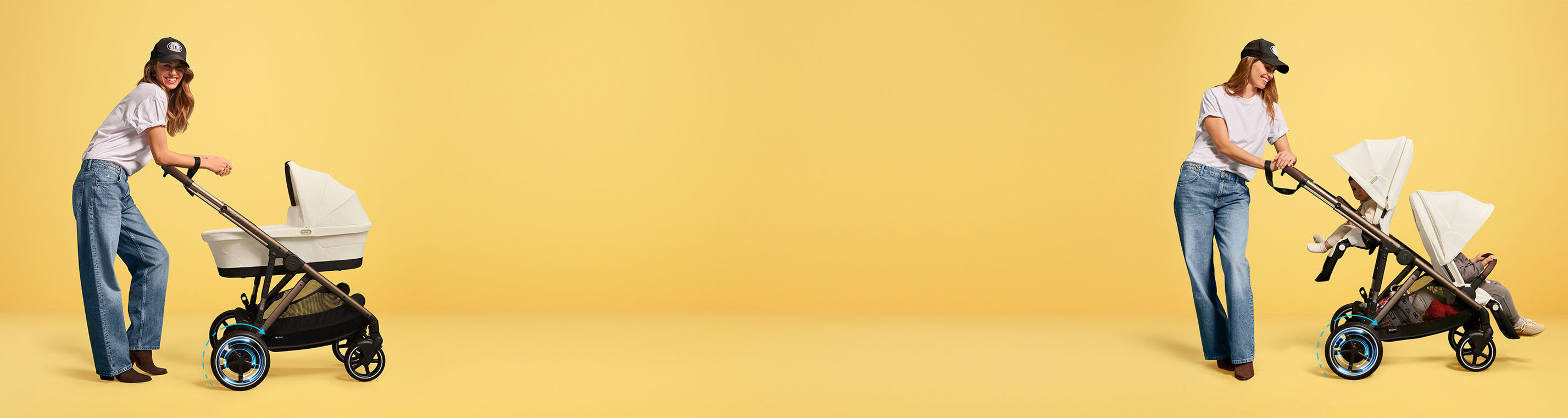 Explore Double Strollers for Twins & Siblings | Tandem Stroller