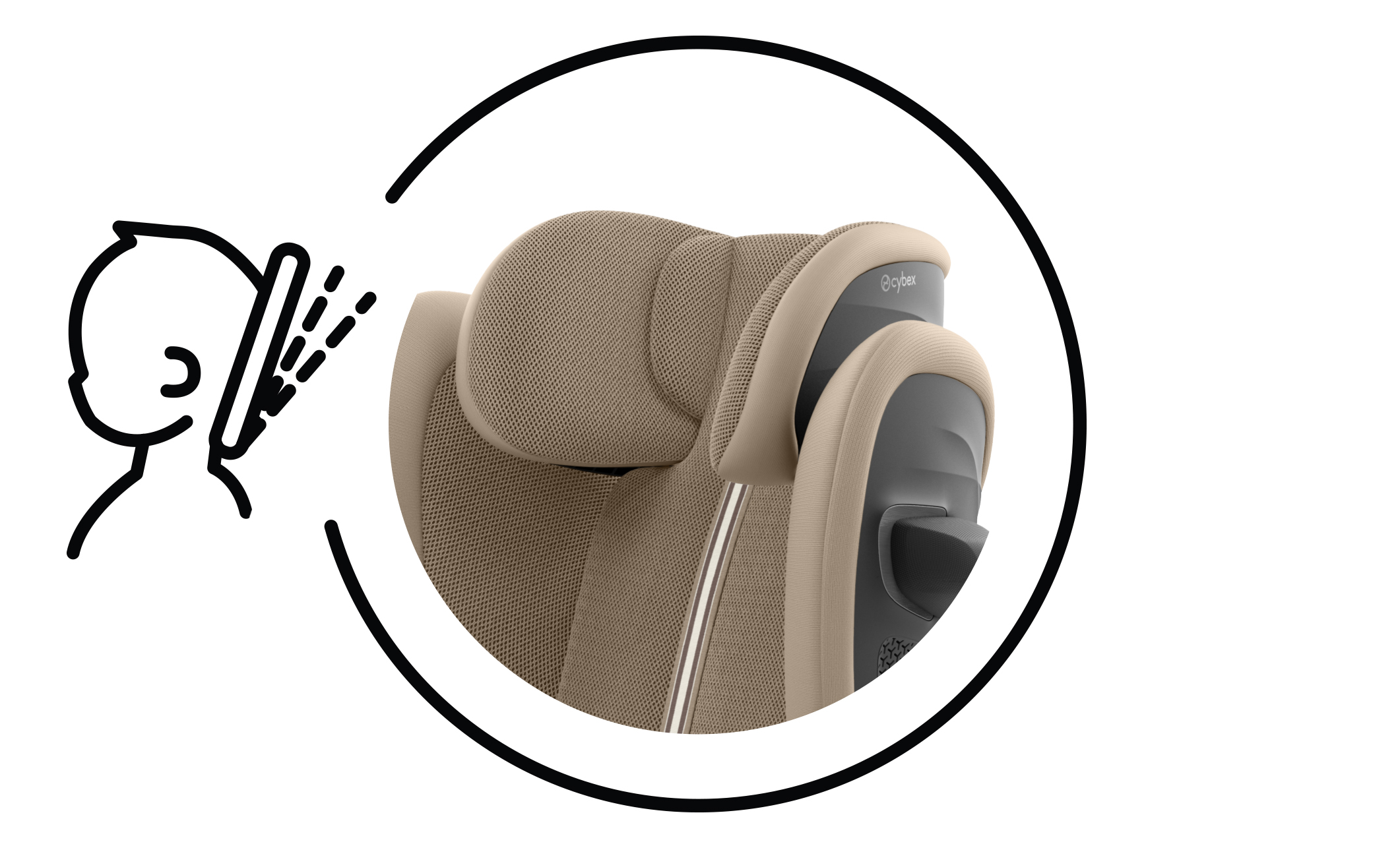 CYBEX Solution G2 Child Car Seat │ Small Fold Genius